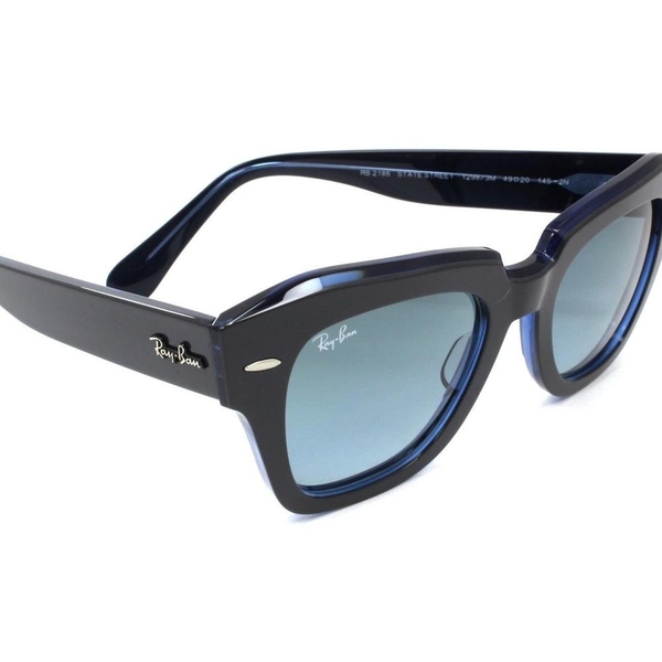 RAY-BAN State Street 2186 12983M 49 Gri Unisex Güneş Gözlüğü ...